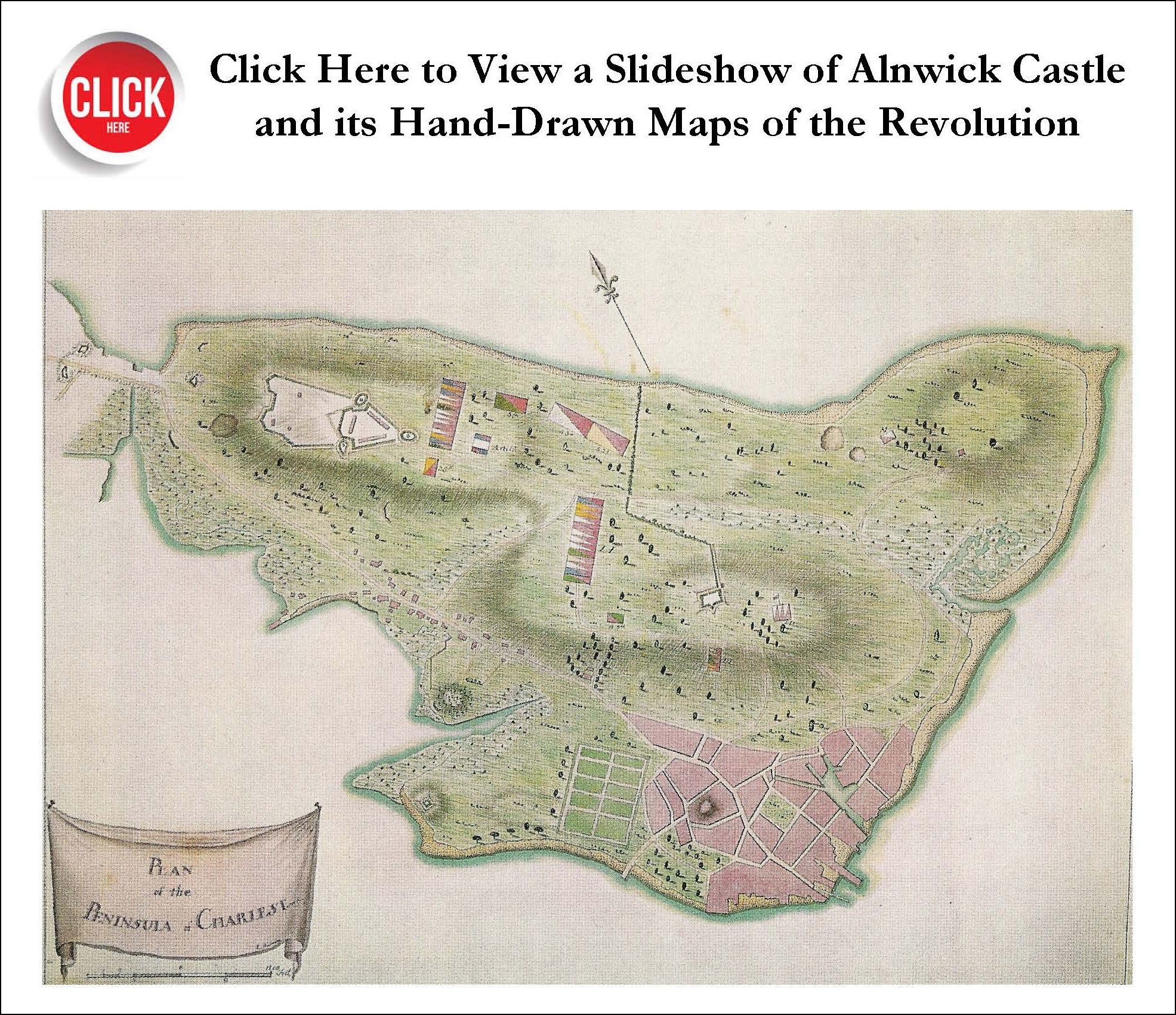 Alnwick Castle Map